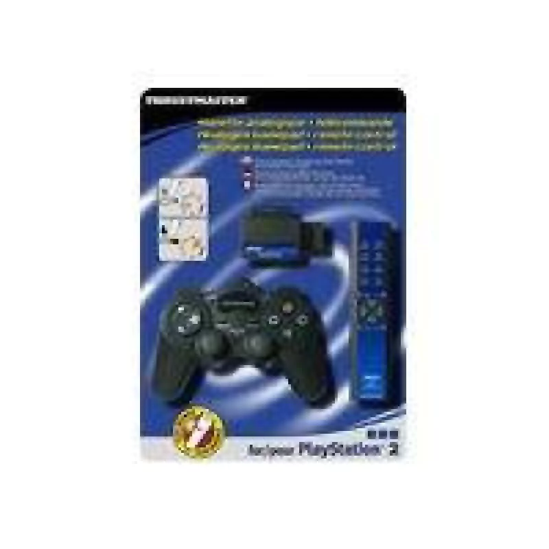 DUAL SHOCK 2 ANALOG GAMEPAD & DVD REMOTE CONTROL THRUSTMASTER 4160387 ...