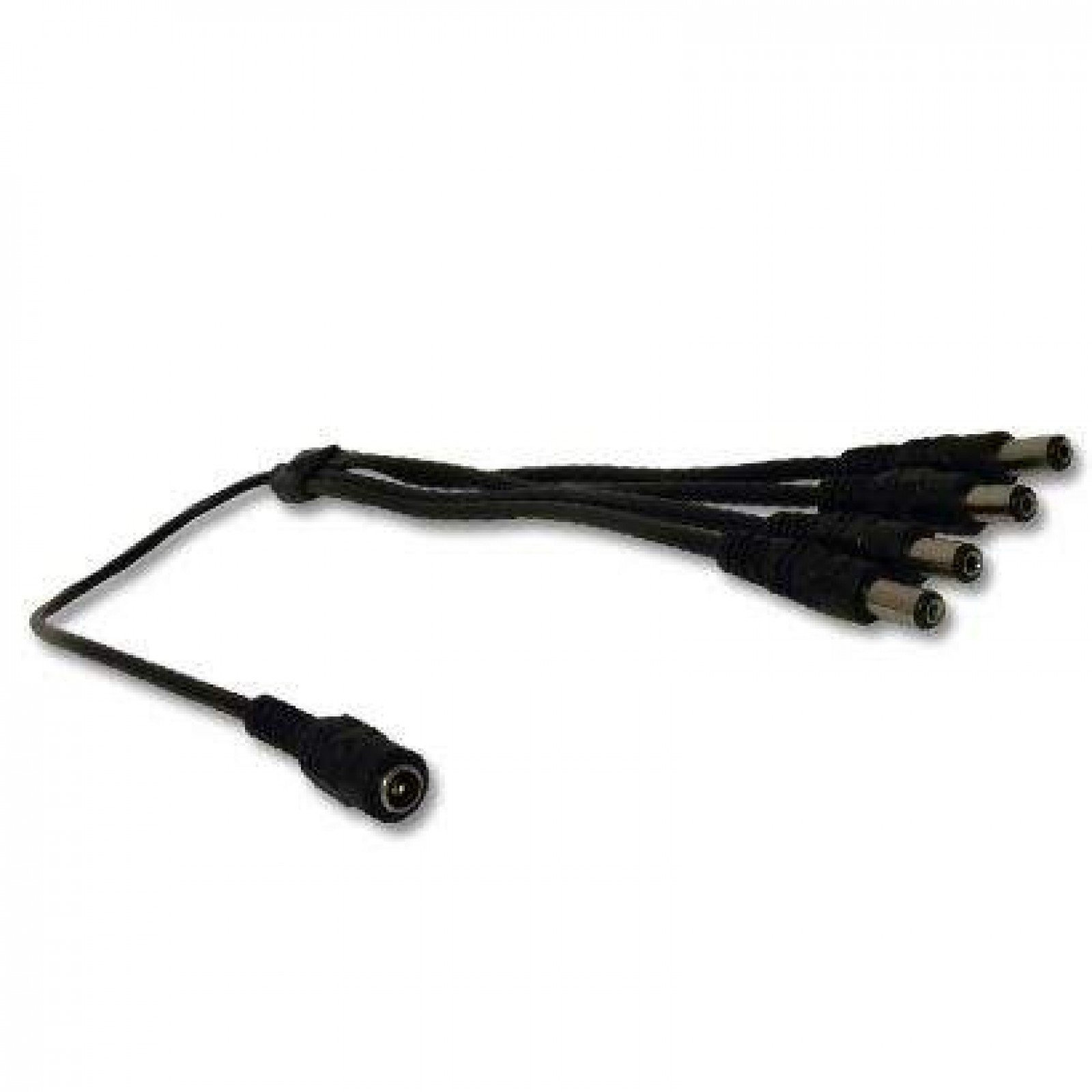 DC CONNECTOR CCTV POWER SUPPLY CABLE FEMALE TO 4 X MALE 2.1mm FTT7-007 ...