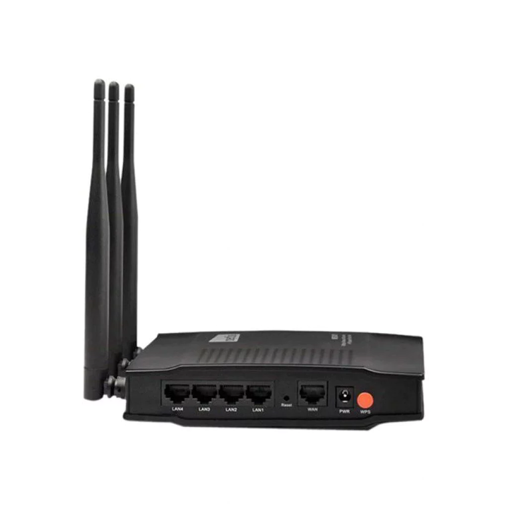 NETIS WF 2409 WIRELESS N300 Mbps 4PORT & 3 X FIXED ANTENNA 5Dpi N ...