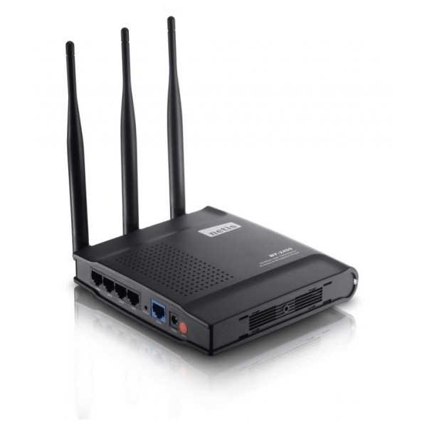NETIS WF 2409 WIRELESS N300 Mbps 4PORT & 3 X FIXED ANTENNA 5Dpi N ...