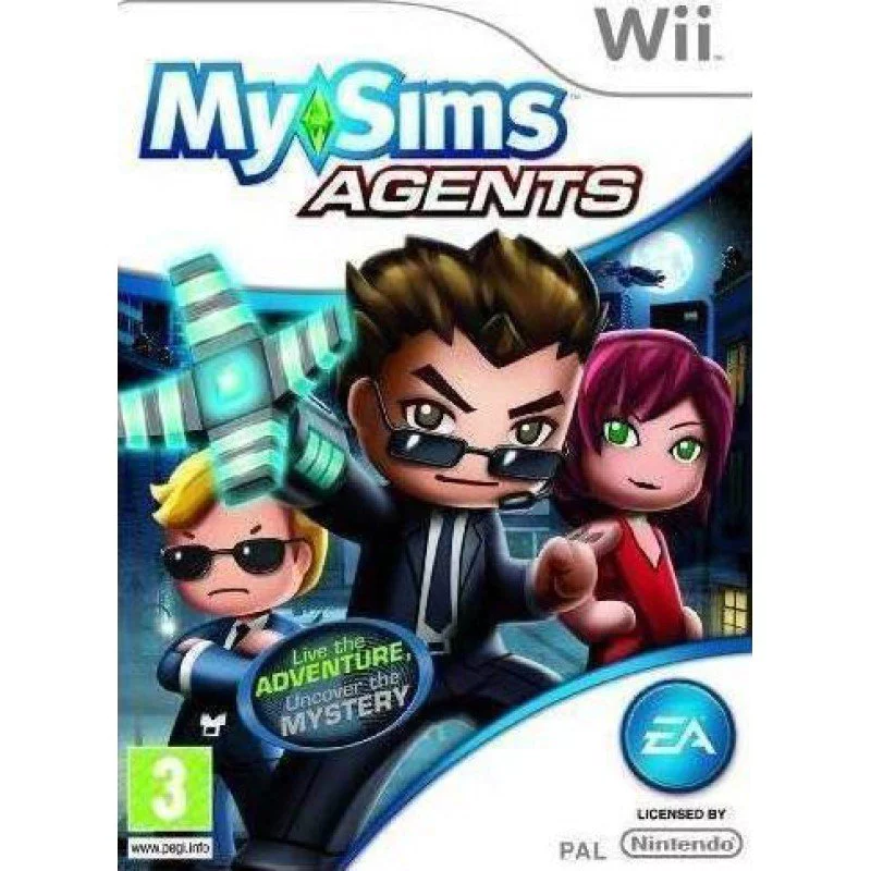 MYSIMS AGENTS -USED- (Wii) - GCTECH
