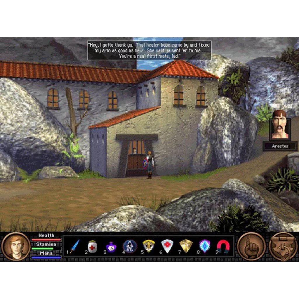 QUEST FOR GLORY V DRAGON FIRE -USED- (PC) - GCTECH