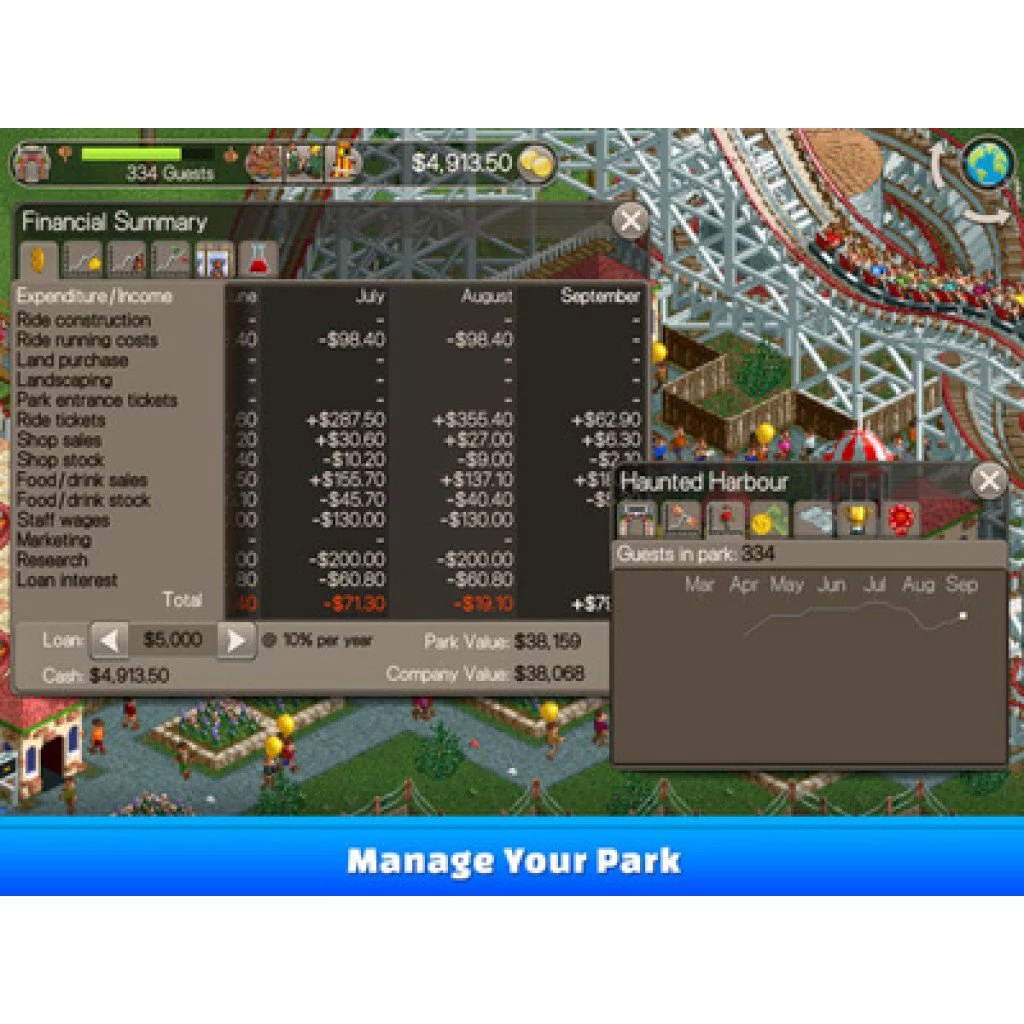 ROLLER COASTER TYCOON [1-9] PACK (PC) - GCTECH