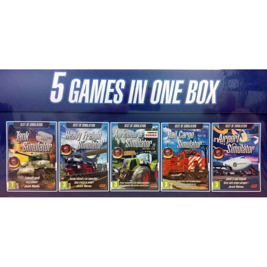 THE ULTIMATE SIMULATOR BOX (PC) - GCTECH