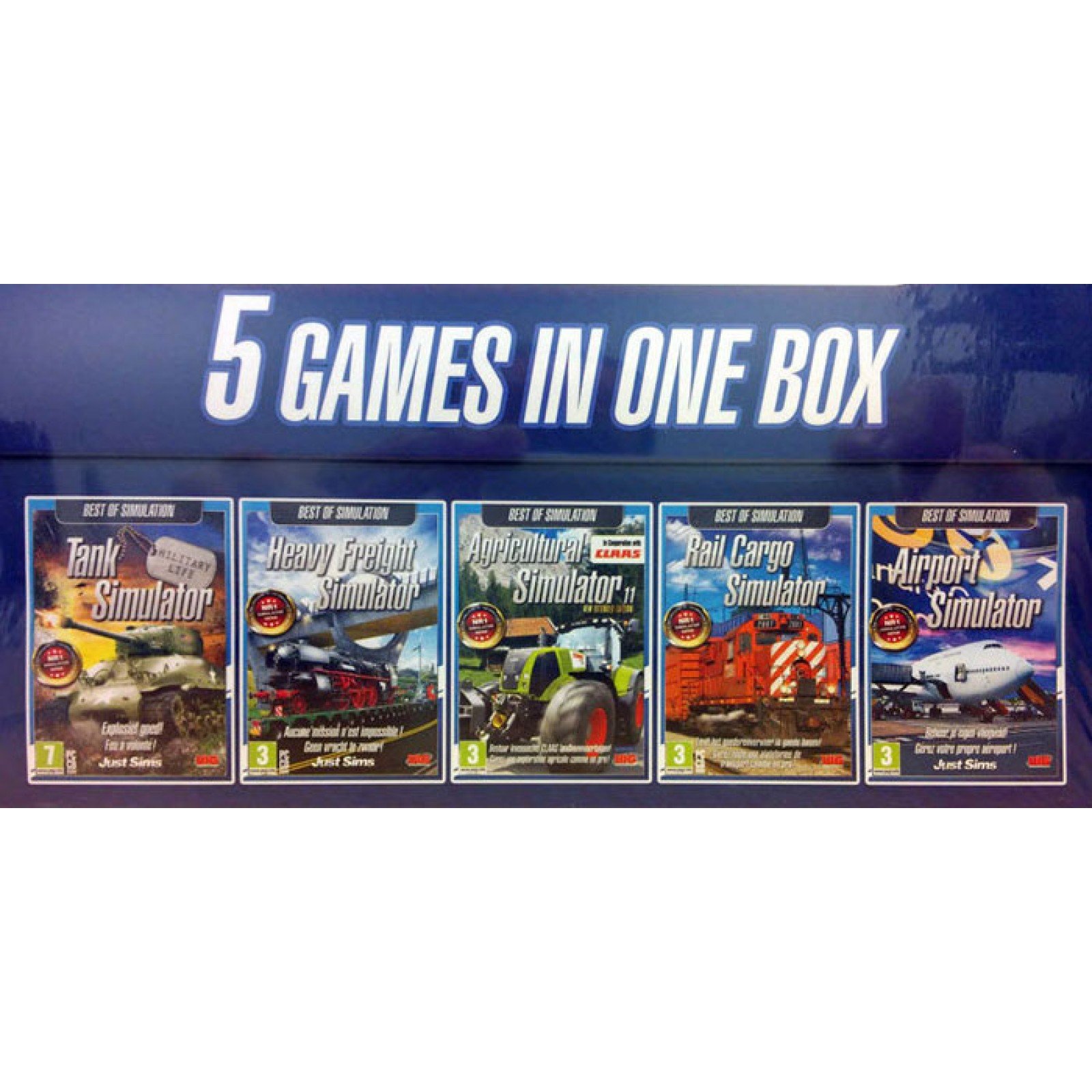 THE ULTIMATE SIMULATOR BOX (PC) - GCTECH