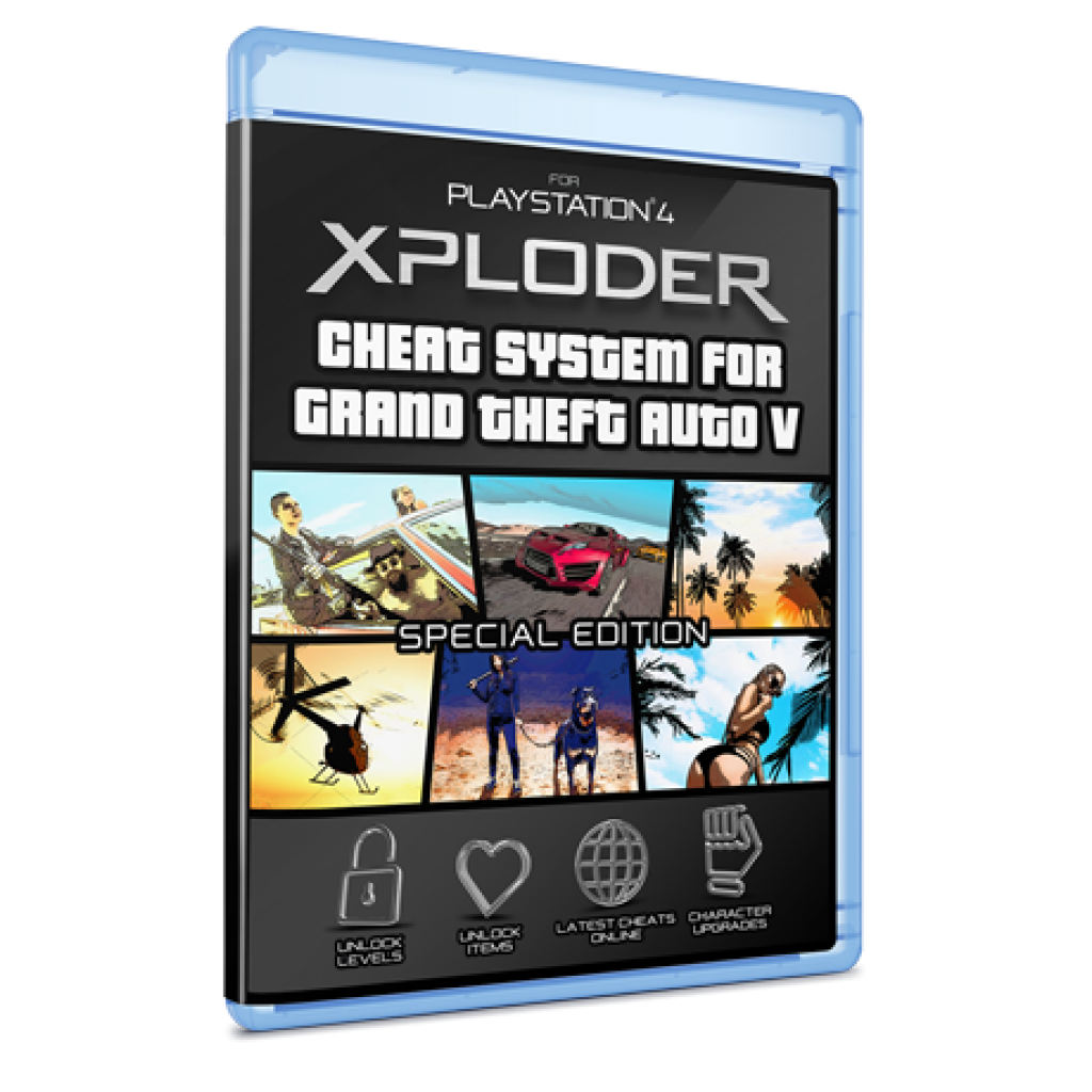 XPLODER ACTION REPLAY GTA V EDITION (PS4) - GCTECH