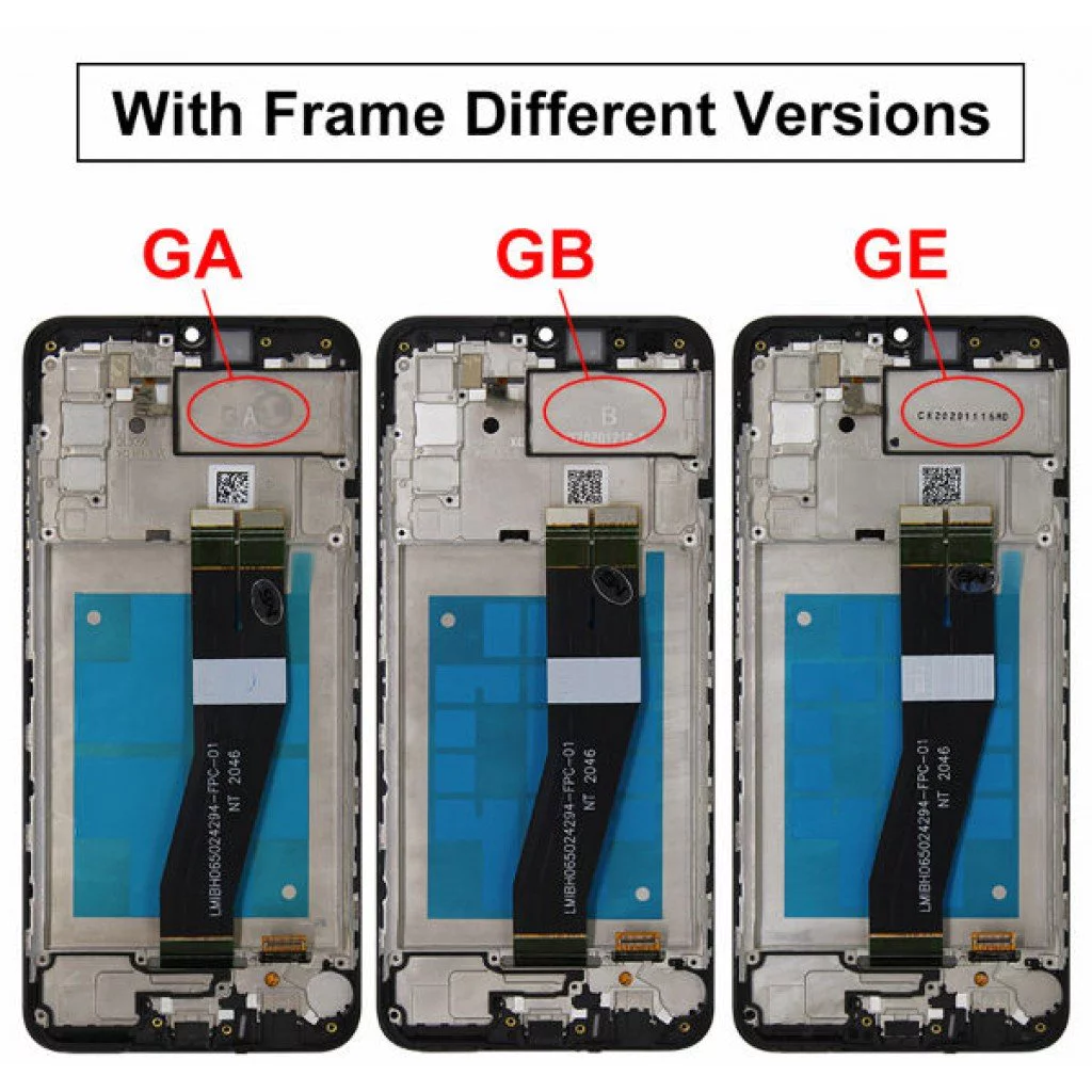 Οθόνη Samsung Galaxy A02s A025G/F02s Original LCD & Touch & Frame Black ...