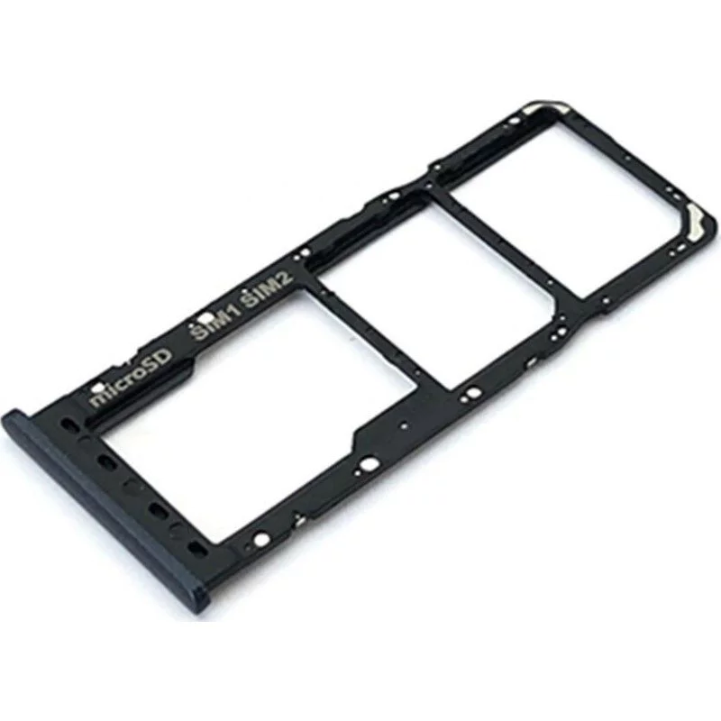 Βάση Κάρτας Μαύρο Samsung Galaxy A10 A105 Sim Tray Black