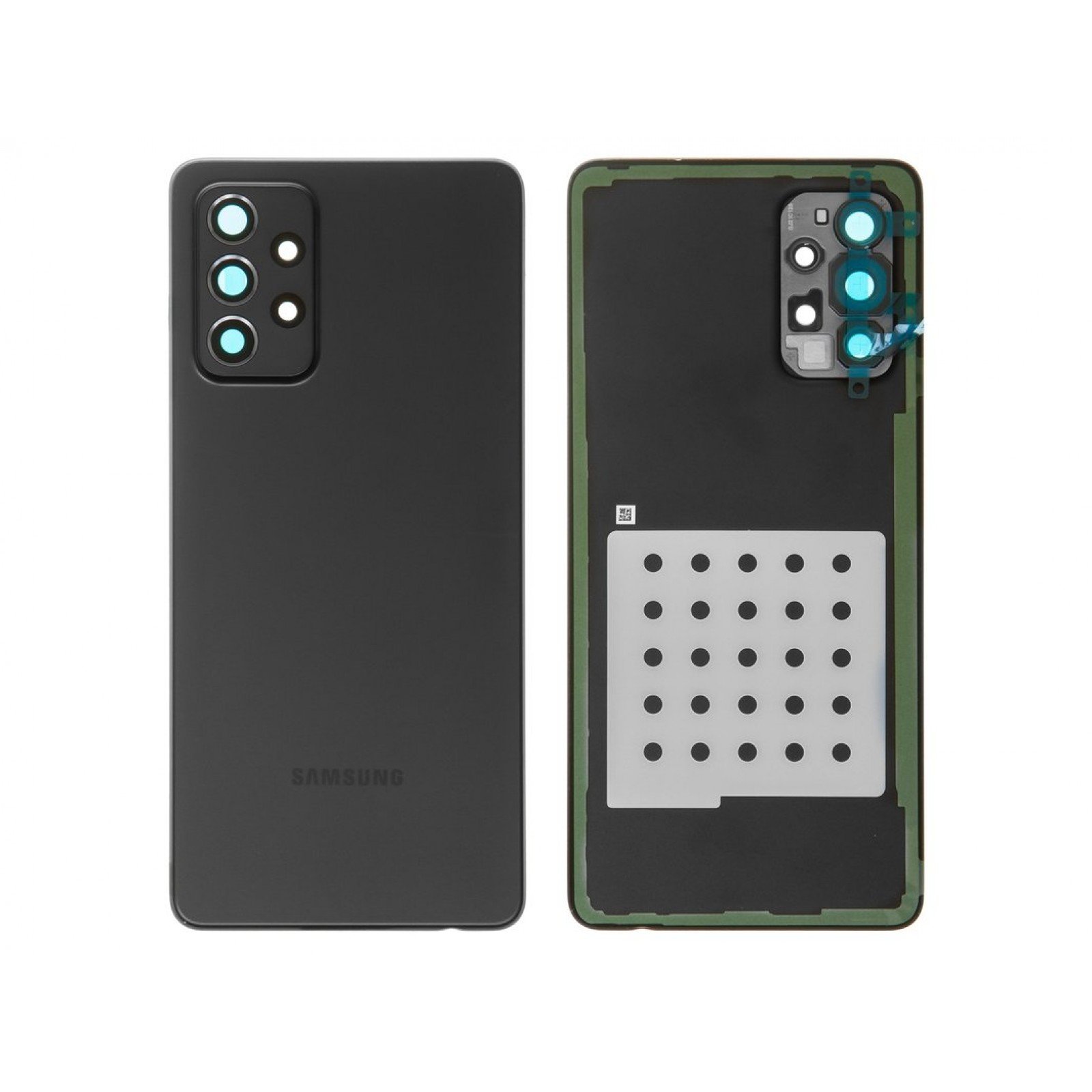 Καπάκι Μπαταρίας Μαύρο Samsung Galaxy A72 A725 OEM Battery Cover Black