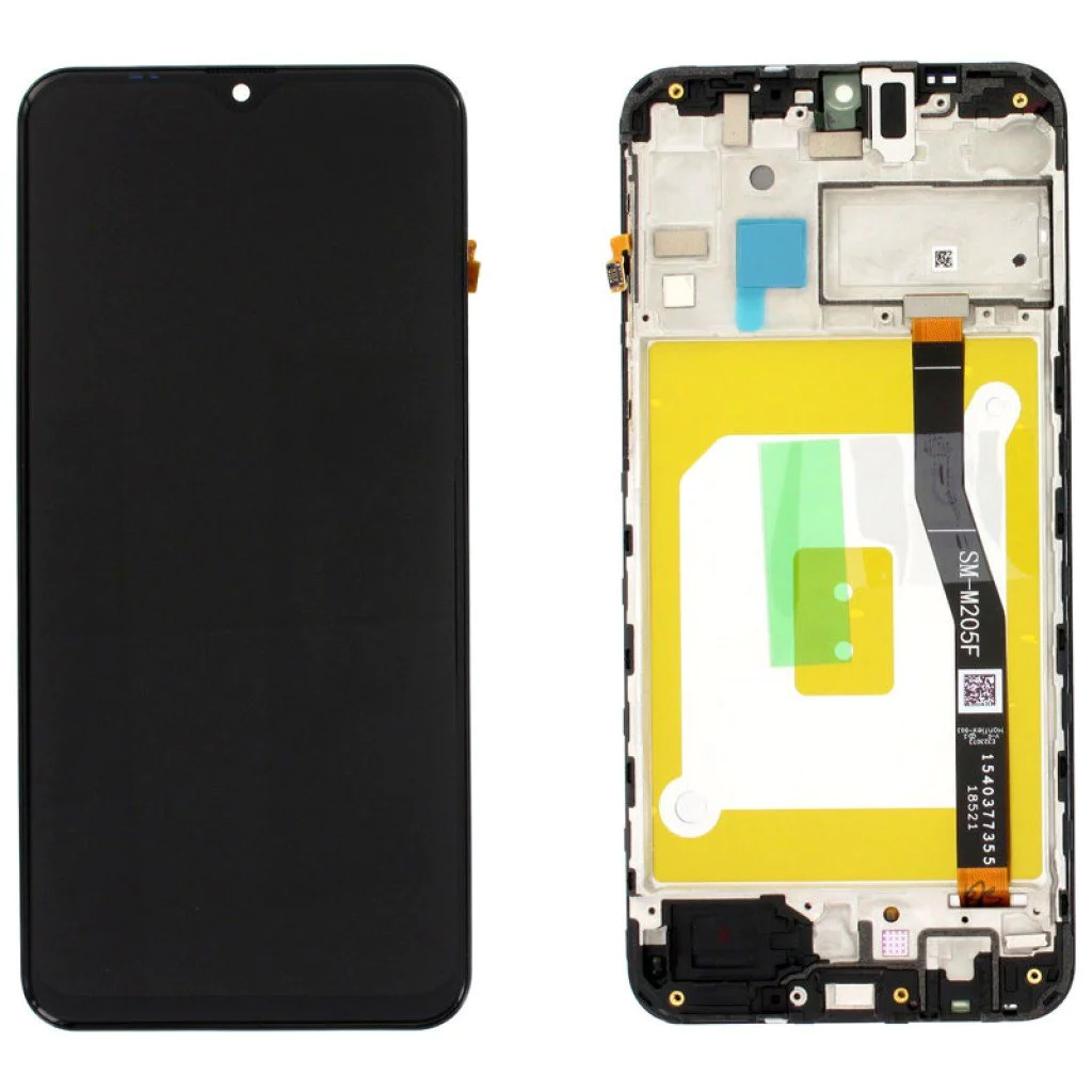 Samsung Galaxy M20 SM-M205F Original LCD & Touch & Frame Black ...