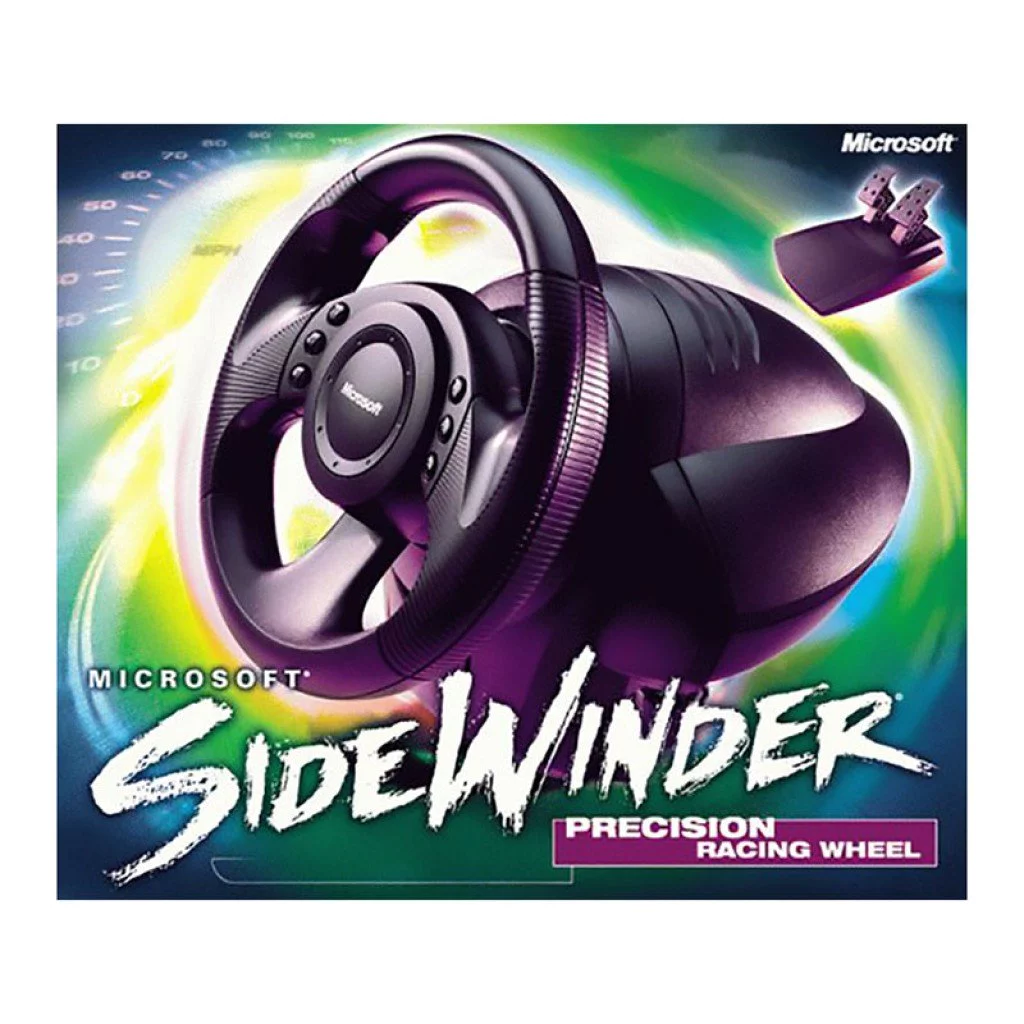 MICROSOFT SIDEWINDER PRECISION RACING WHEEL & PEDALS ΤΙΜΟΝΙ ΜΕ ΠΕΤΑΛΙΑ ...