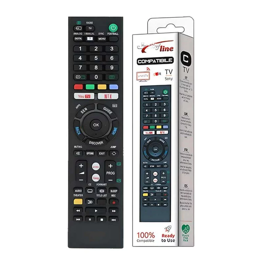 Universal Remote Control Smart TV Sony Τηλεχειριστήριο Τηλεόρασης Ready