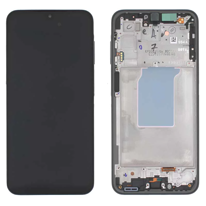Γνήσια Οθόνη Samsung Galaxy A266 Original LCD & Touch & Frame Black ...