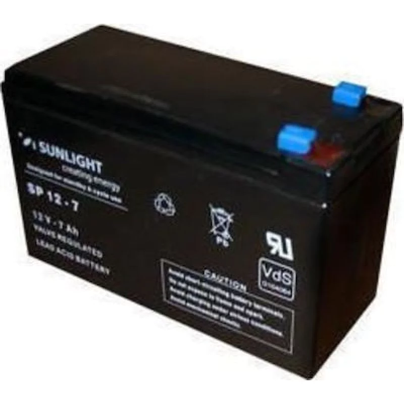 Sunlight SP12-7 Lead Battery Pack UPS 12V 7Ah Μπαταρία Μολύβδου ...