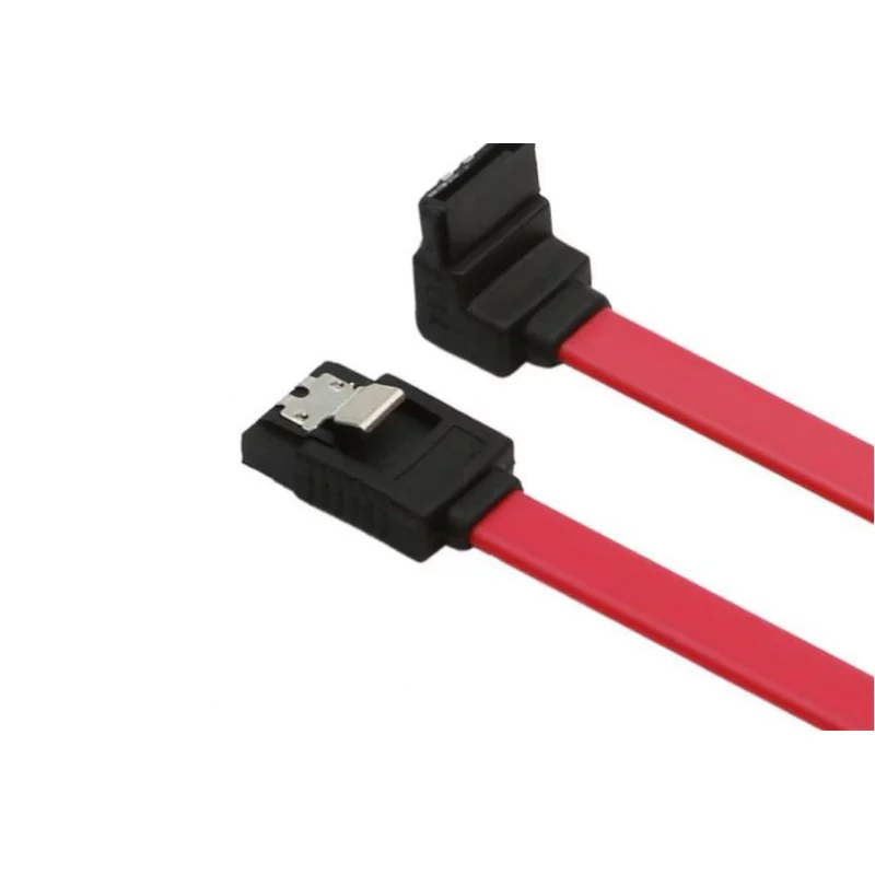 Sata2 Male 7pin to Sata 2 Male 7pin Internal Cable 0.3m Corner Red ...